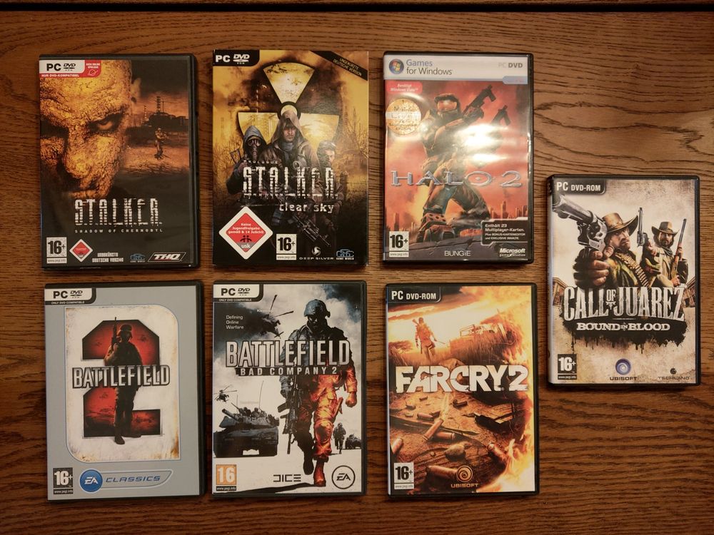 S.T.A.L.K.E.R., Halo, Battlefield, Far Cry Bundle | Kaufen auf Ricardo