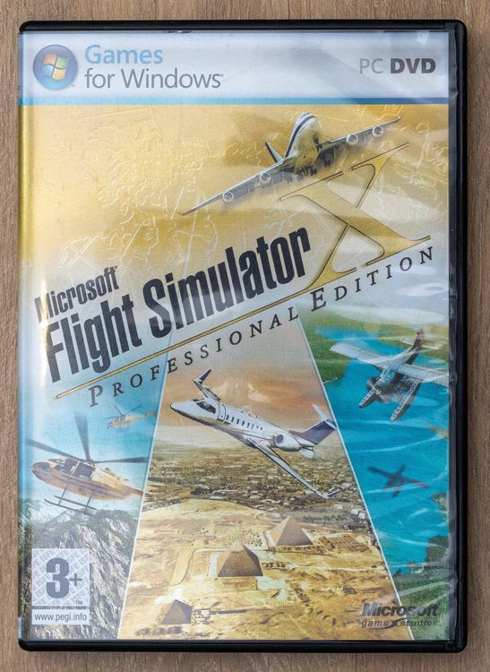 Microsoft Flug Simulator X Professional Edition (Gebraucht) in Vilters ...