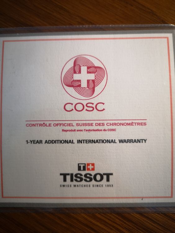 Tissot PR100 COSC Quartz bicolore | Kaufen auf Ricardo