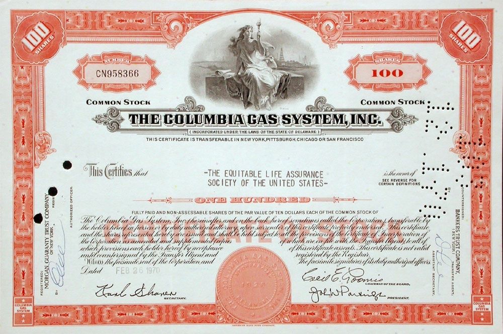Columbia Gas System Inc. - 1970 | Kaufen auf Ricardo