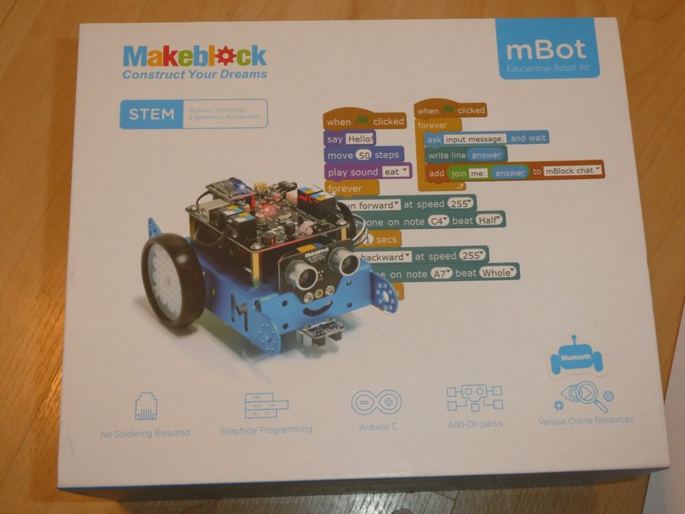 Makeblock mBot Roboter Bausatz (Neu (gemäss Beschreibung)) in Mels für CHF 90 – mit Lieferung ...