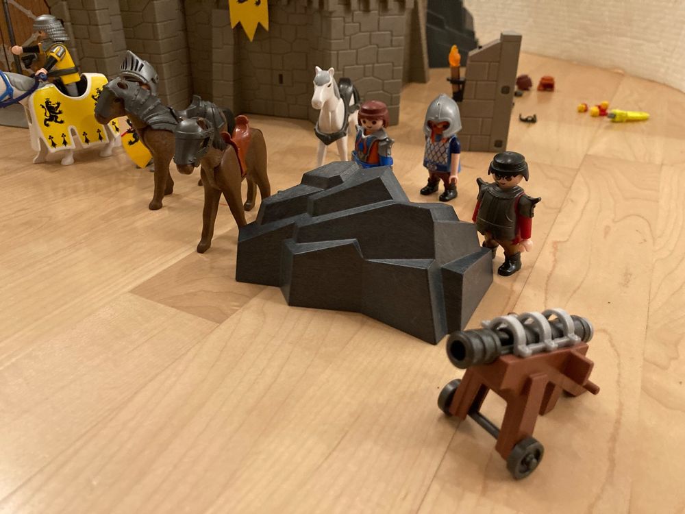 Playmobil Ritterburg, grosse Löwenritterburg 4865 | Kaufen auf Ricardo