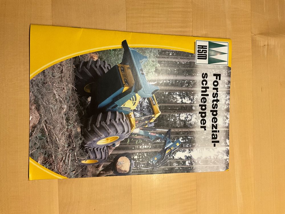 HSM Forstschlepper Traktor Prospekt (Gebraucht) in Schänis für CHF 15 ...