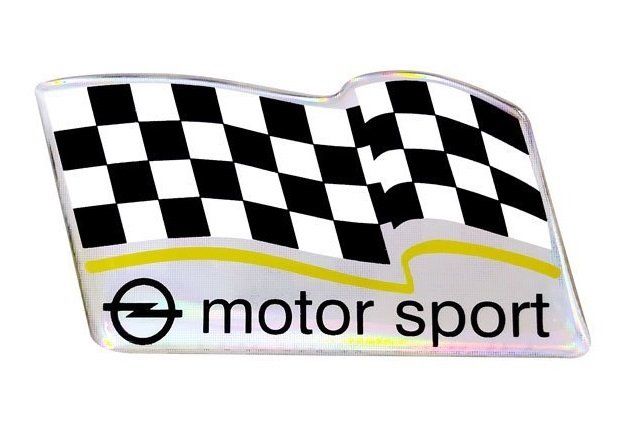 Opel Motor Sport Racing3D Sticker Aufkleber 6x3cm (Art. 416) (Neu und ...