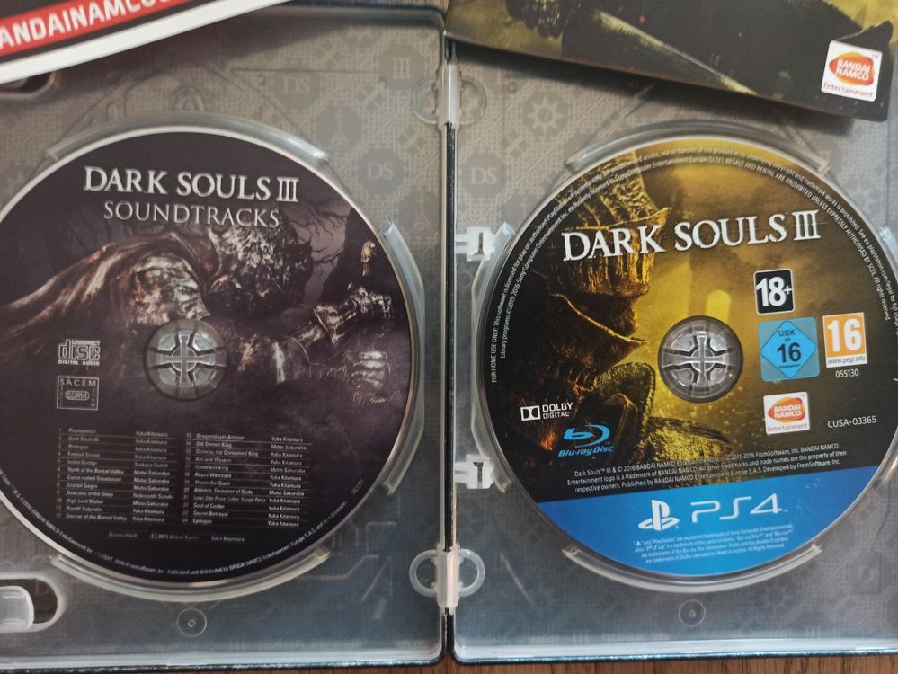 Dark Souls III Apocalypse Edition - TOP PS4 / PS5 📀📀📀 (Gebraucht) in ...