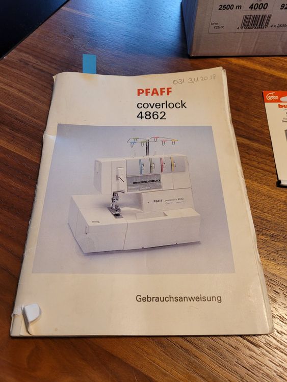 Coverlock Nähmaschine Pfaff 4862 (Gebraucht) in Obersteckholz für CHF ...
