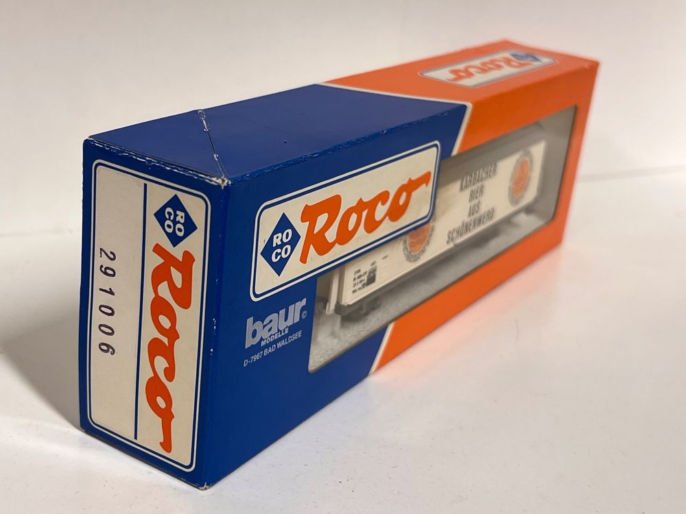 Roco 291006 KARBACHER BIER baur MODELLE H0 AC (Neu und originalverpackt ...