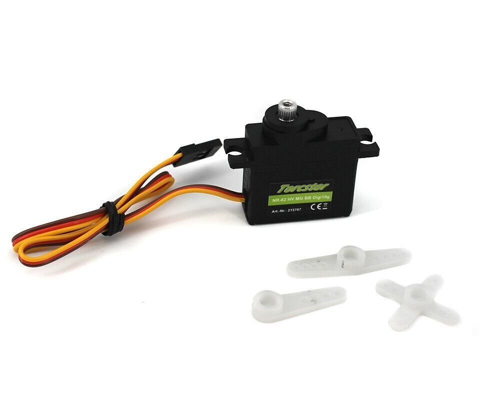 Torcster Mini Servo NR-82 HV MG BB Digital 19g (2 Stk.) (Neu und ...