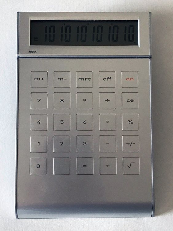 Taschenrechner ADDEX Design 12 Ziffern (Neu und originalverpackt) in ...