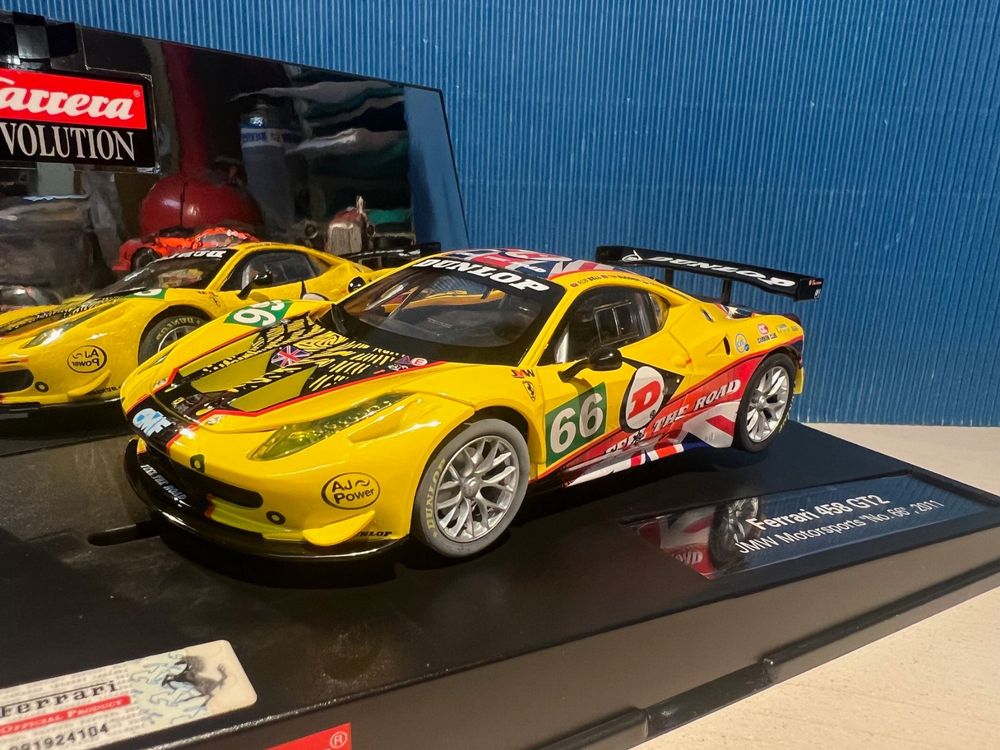 Ferrari 458 GT2 «JMW Motorsport 2011 No.22» Carrera Evo NEU (Neu und ...