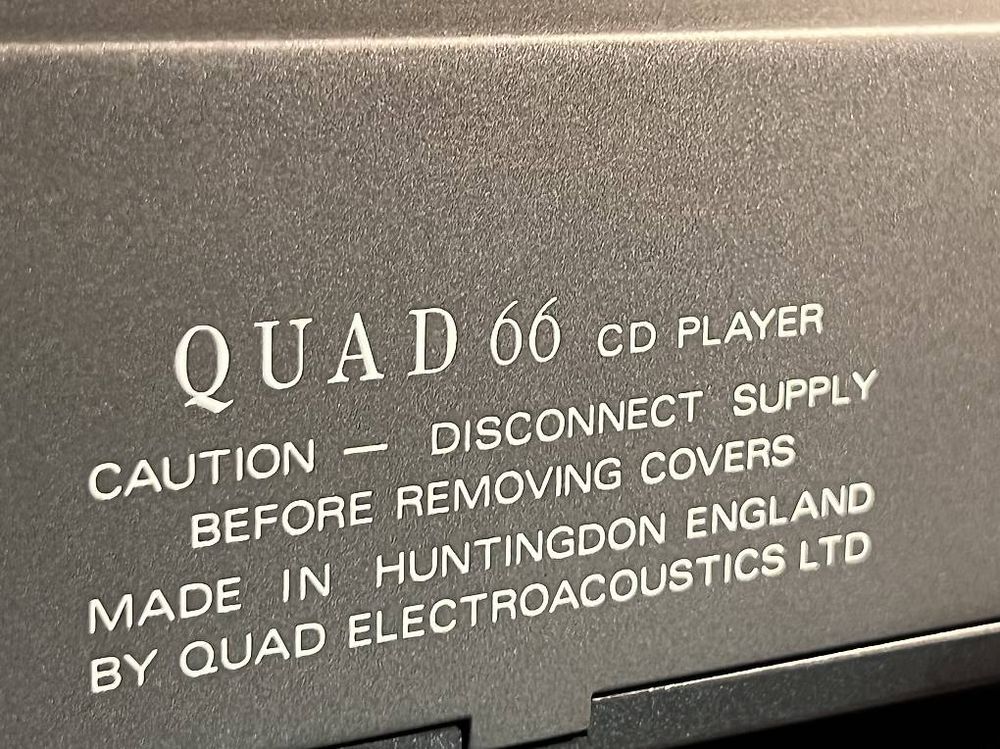 Quad 66 CD Player High End Philips TDA1541A Made in England (Gebraucht ...