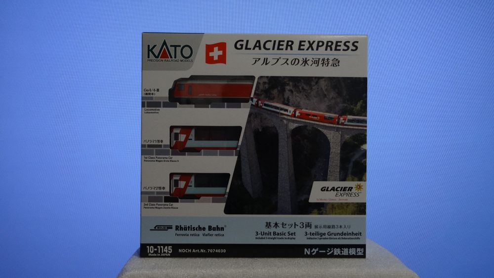Kato 10 1145 Noch 7074030 RhB Glacier Express NEU Kaufen Auf Ricardo