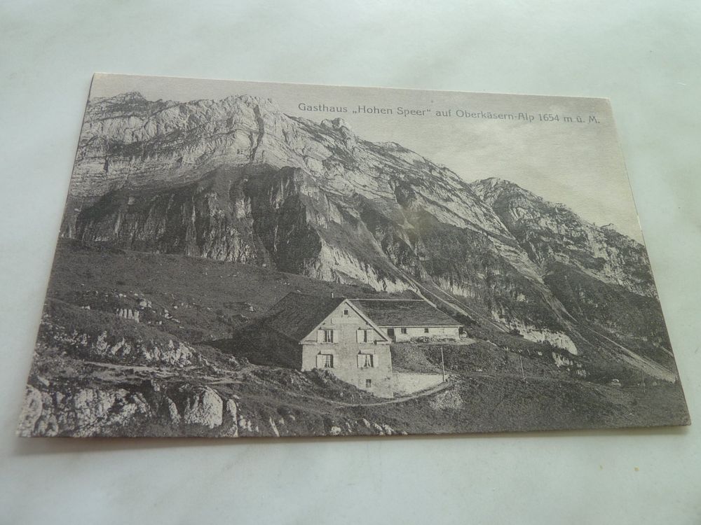 HOHEN SPEER Gasthaus Obernkäsern-Alp (Gebraucht) in Rieden SG für CHF 12 – mit Lieferung auf ...