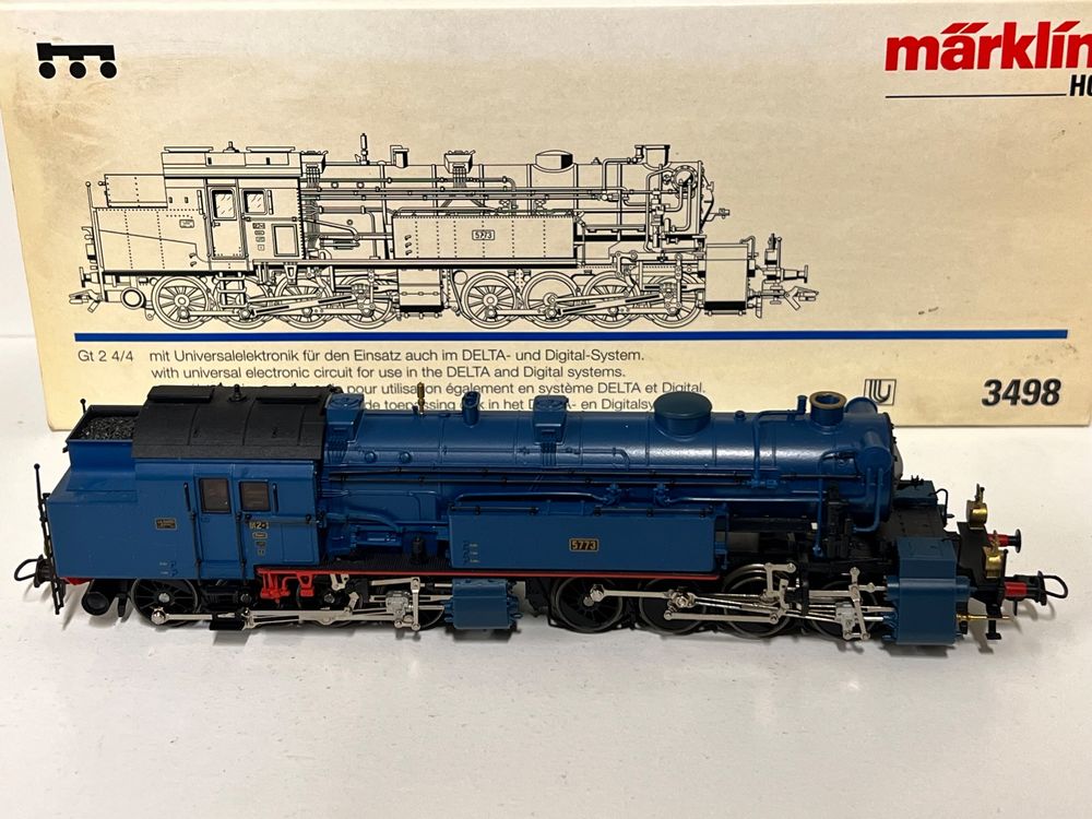 Märklin 3498 Dampflok Gt 2 4/4 DRG delta Digital H0 (Gebraucht) in Geroldswil für CHF 149 – mit ...