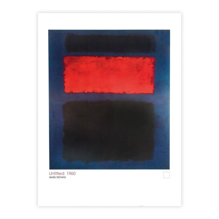 Kunstdruck - Mark Rothko, Untitled 1960 | Kaufen auf Ricardo