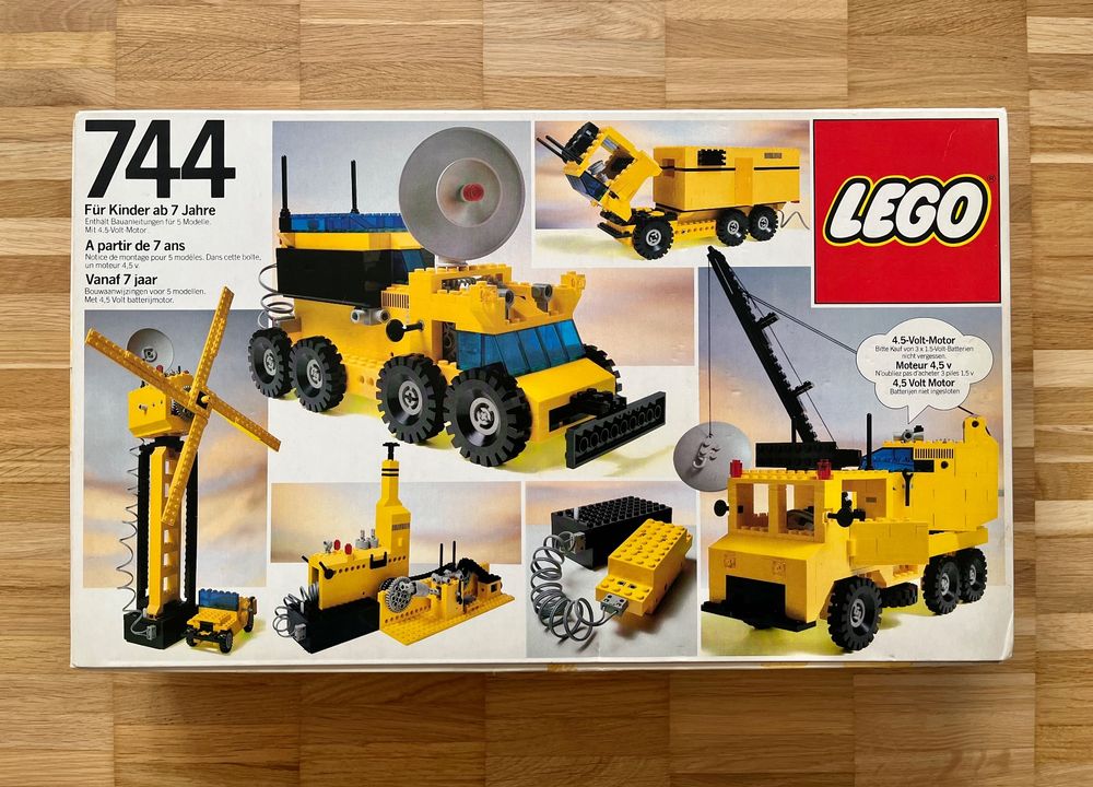 1980 Lego 744 Universal Building Set Basic Vintage (Gebraucht) in ...
