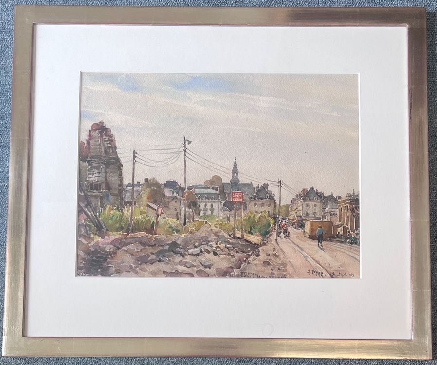 JEAN-ALEXANDRE VEYRE 1886 - 1963 Aquarell handsigniert (Gebraucht) in Root für CHF 10 – mit ...