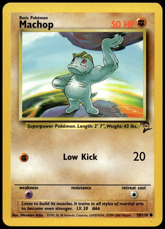 Machop 78/130 Pokémon Base Set 2 ab 1.- (Neu (gemäss Beschreibung)) in ...