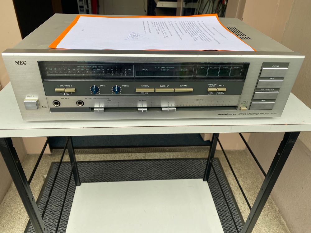NEC Stereo Verstärker A730E funktionstüchtig | Kaufen auf Ricardo