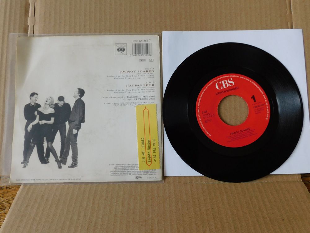Eighth Wonder – I'm Not Scared (Gebraucht) in Emmenbrücke für CHF 3 ...