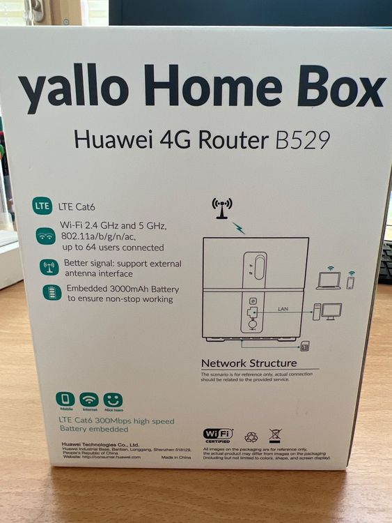 Huawei 4G Router yallo Home Box (Neu und originalverpackt) in Säriswil ...