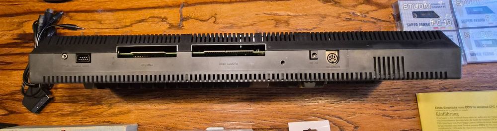 Amstrad CPC 464 mit Joystick & Spielen / DDI5 Modul USB etc. (Gebraucht ...