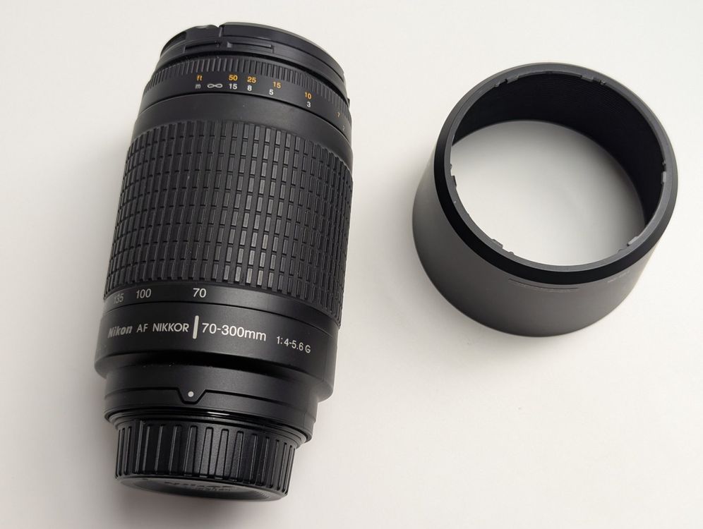 Nikon AF Nikkor 70-300mm f/4-5.6 in Top-Zustand ab 1.- (Gebraucht) in ...
