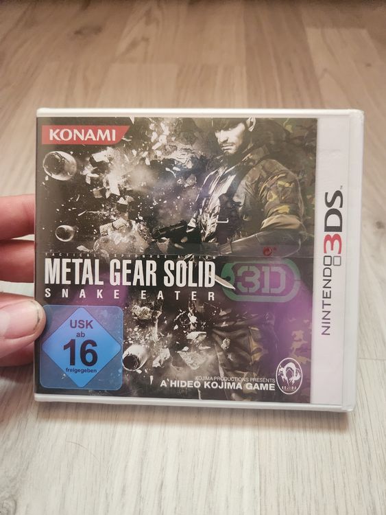 Metal Gear Solid Snake Eater 3D - Nintendo 3DS - Sealed Neu! (Neu und ...