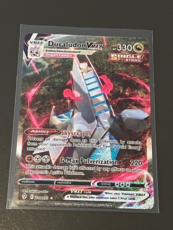 Pokemon Duraludon VMAX | Kaufen auf Ricardo