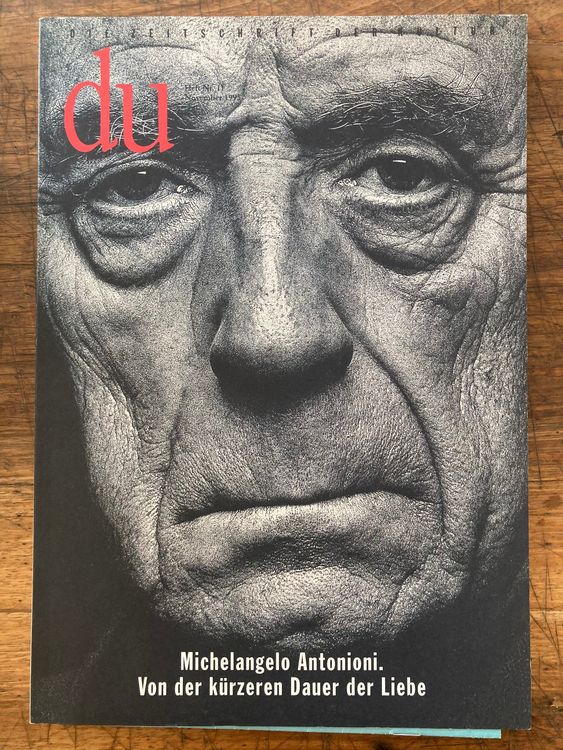 Michelangelo Antonioni, Monatszeitschrift Du, Nr. 655 (Gebraucht) in ...