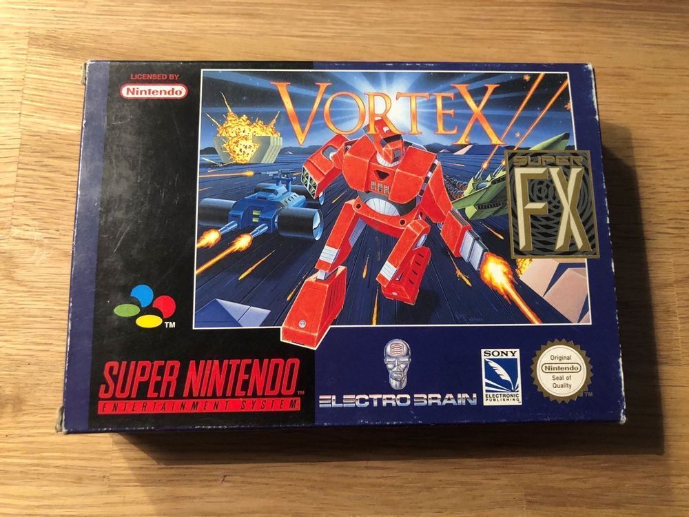 Vortex für Super Nintendo SNES CIB (Gebraucht) in Kestenholz für CHF 39 – mit Lieferung auf ...
