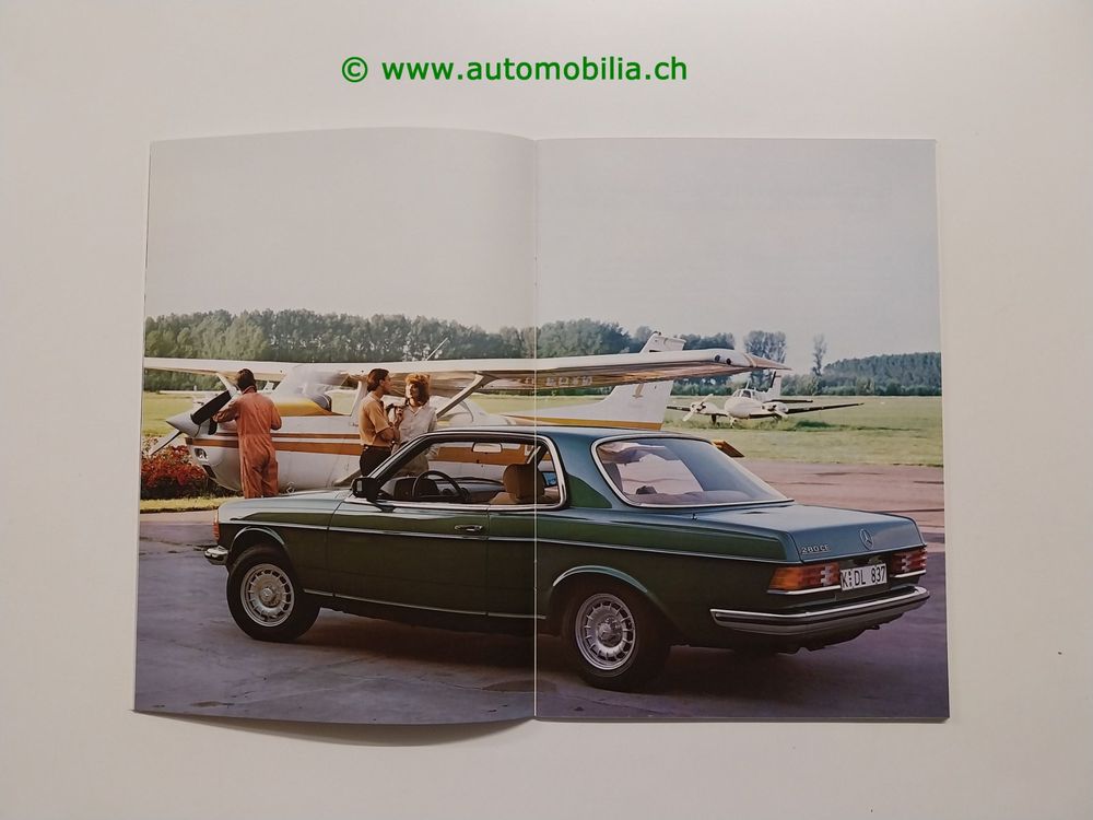 Mercedes-Benz E-Klasse Coupé W123 1980/06 Prospekt deutsch (Gebraucht ...