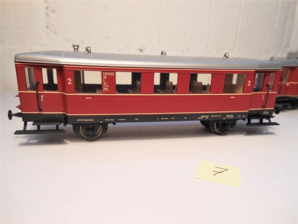 Trix H0; Triebwagen VT 75902 u. Beiwagen (Gebraucht) in Gossau für CHF ...