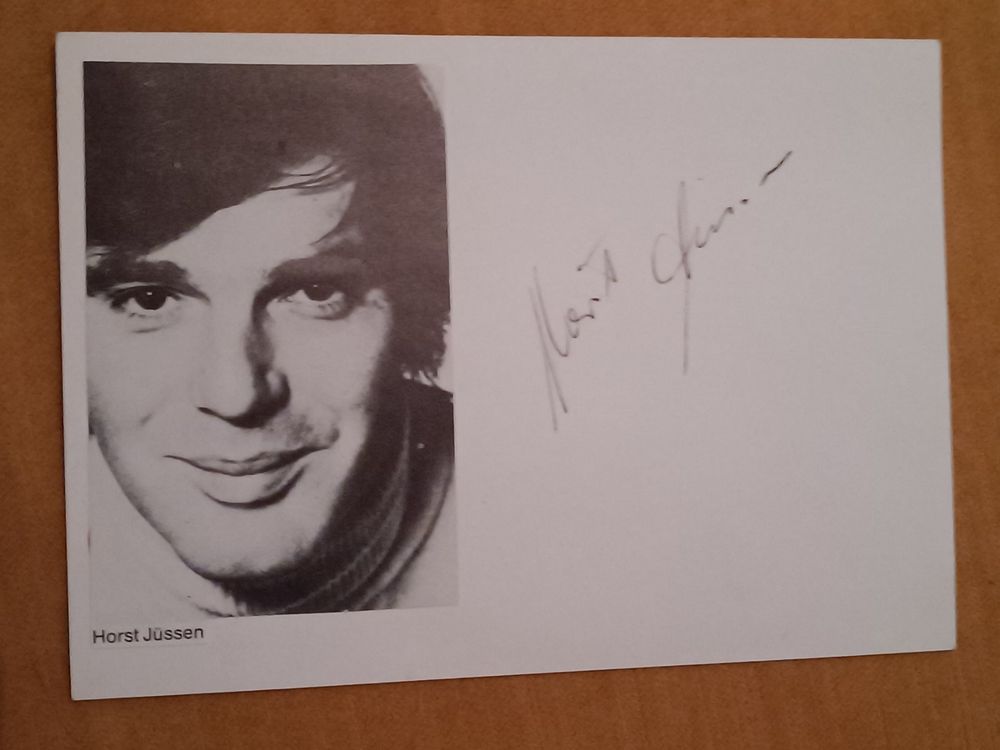 Horst Jüssen - handsigniert - 2008 verstorben | Kaufen auf Ricardo