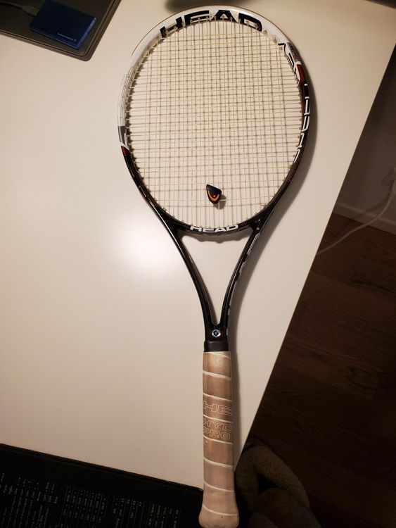 HEAD Black and White Tennis Racket - Djokovic model | Kaufen auf Ricardo