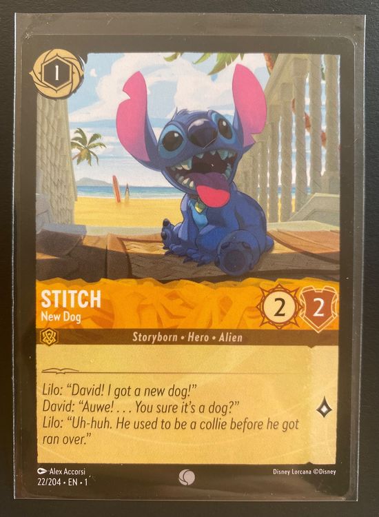 Lorcana STITCH 22/204 EN-1 Common (Gebraucht) in Lugano für CHF 0.3 ...