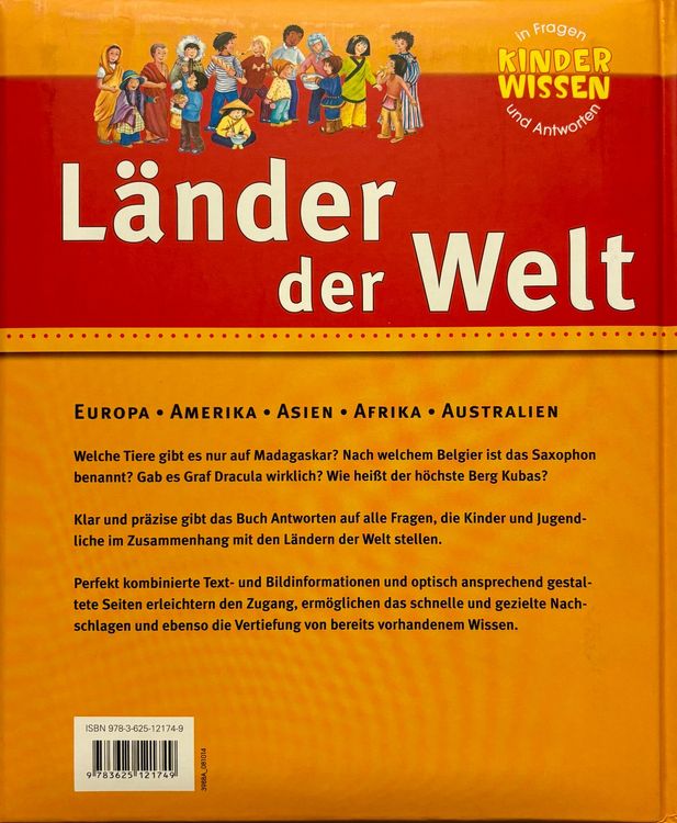 Länder der Welt - Kinderwissen (Neu (gemäss Beschreibung)) in Sarnen ...