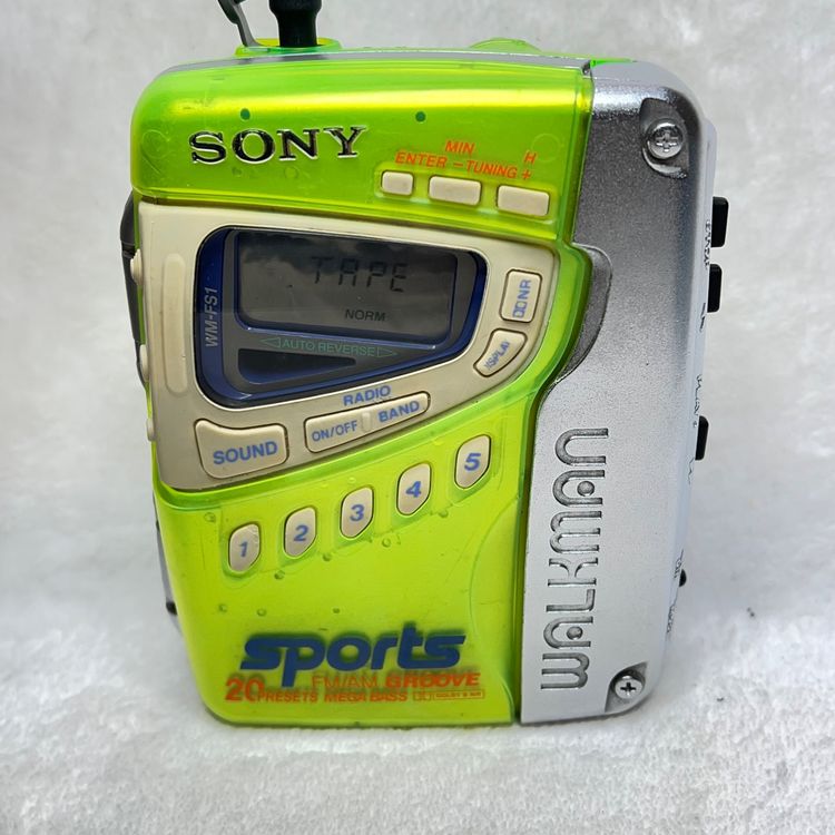 Sony Walkman WM-FS1 Sports Japan Version in der Farbe lime | Kaufen auf ...