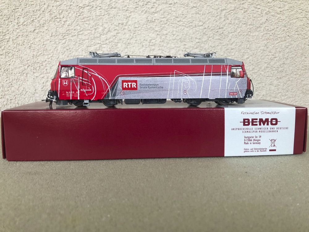 BEMO 1359 165 Ge 4/4 III 645 "RTR" HOm Sound (Gebraucht) in Echandens ...