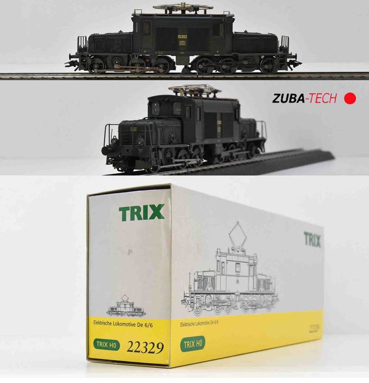 Trix 22329 E-Lok De 6/6 Seetal Krokodil SBB H0 GS Analog OVP (Gebraucht) in St. Gallen für CHF ...