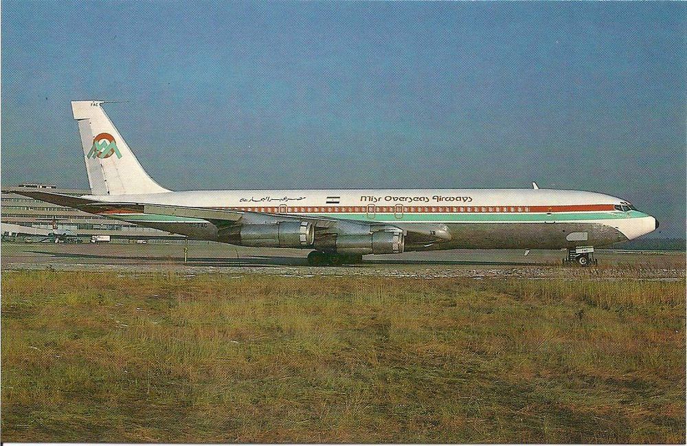 Misr Overseas Airways (Ägypten) Boeing 707-323C SU-FAC (Neu und originalverpackt) in Thun für ...