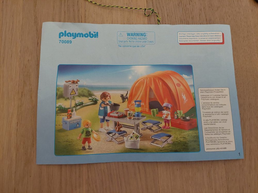 Playmobil Family Fun Familiencamping 70089 (Gebraucht) in für CHF 10 ...