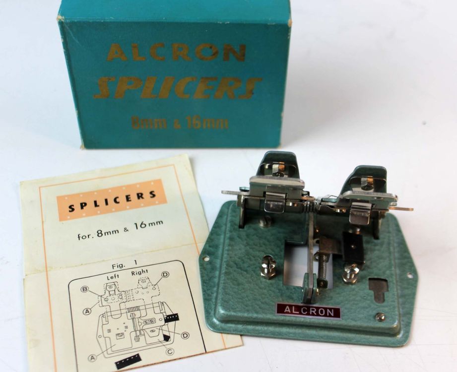 Alcron 8mm & 16mm Filmspleisser, Vintage, OVP (Gebraucht) in Härkingen ...
