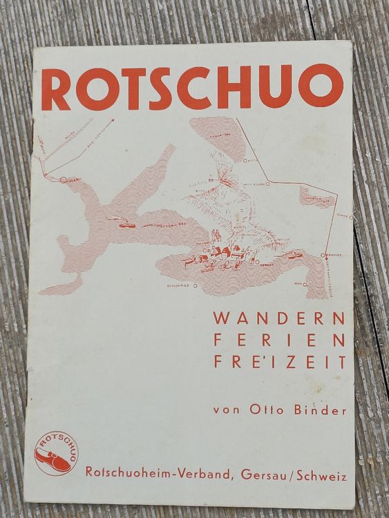 Alte Broschüre / Rotschuo - Ausgabe ca. 1930 (Gebraucht) in Brugg AG für CHF 25 – mit Lieferung ...