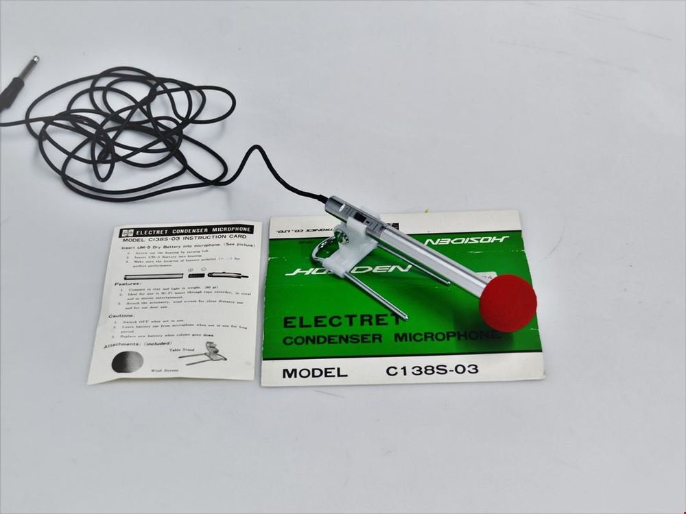 HOSIDEN | Electret Condenser Microphone (Gebraucht) in Wittenbach für ...