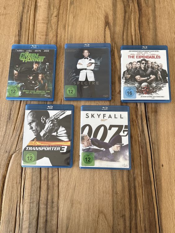 5 Action Blu-rays: Transporter, James Bond, uvm. (Gebraucht) in ...