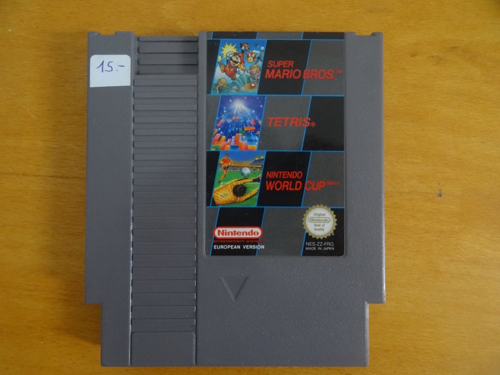 Mario, Tetris, World Cup pour Nintendo NES | Kaufen auf Ricardo