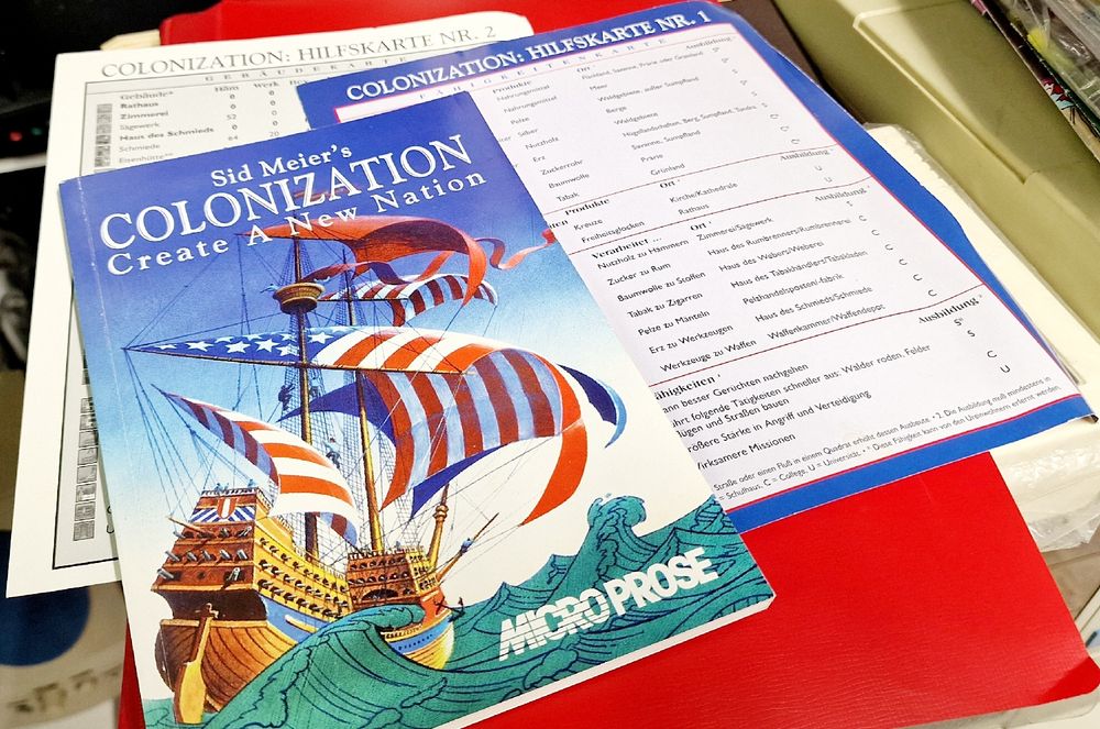 Sid Meier's Colonization Anleitung + Hilfskarte 1+2 (PC) (Gebraucht) in Reinach BL für CHF 1 ...