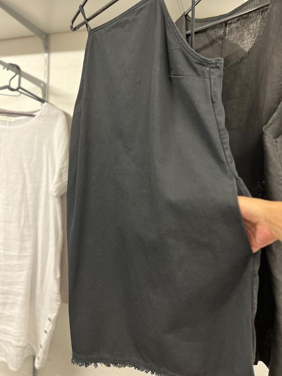 Kleiderpaket Kleid aus Leinen Jeanskleid von Weekday (Gebraucht) in ...