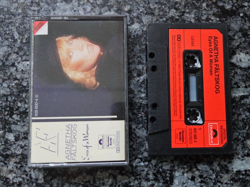 Agnetha Faltskog - Eyes of a Woman MC Kassette (Neu (gemäss ...